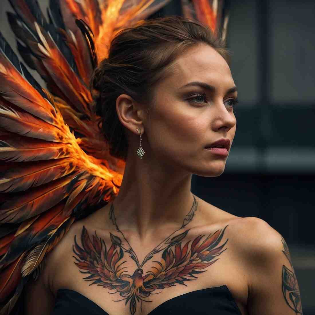 60+ chest tattoos ideas for women With Meaning