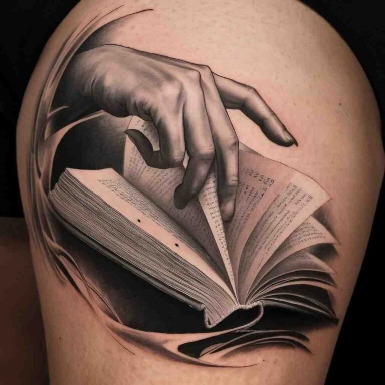 52 Book Lover Tattoo Ideas for Literary Souls
